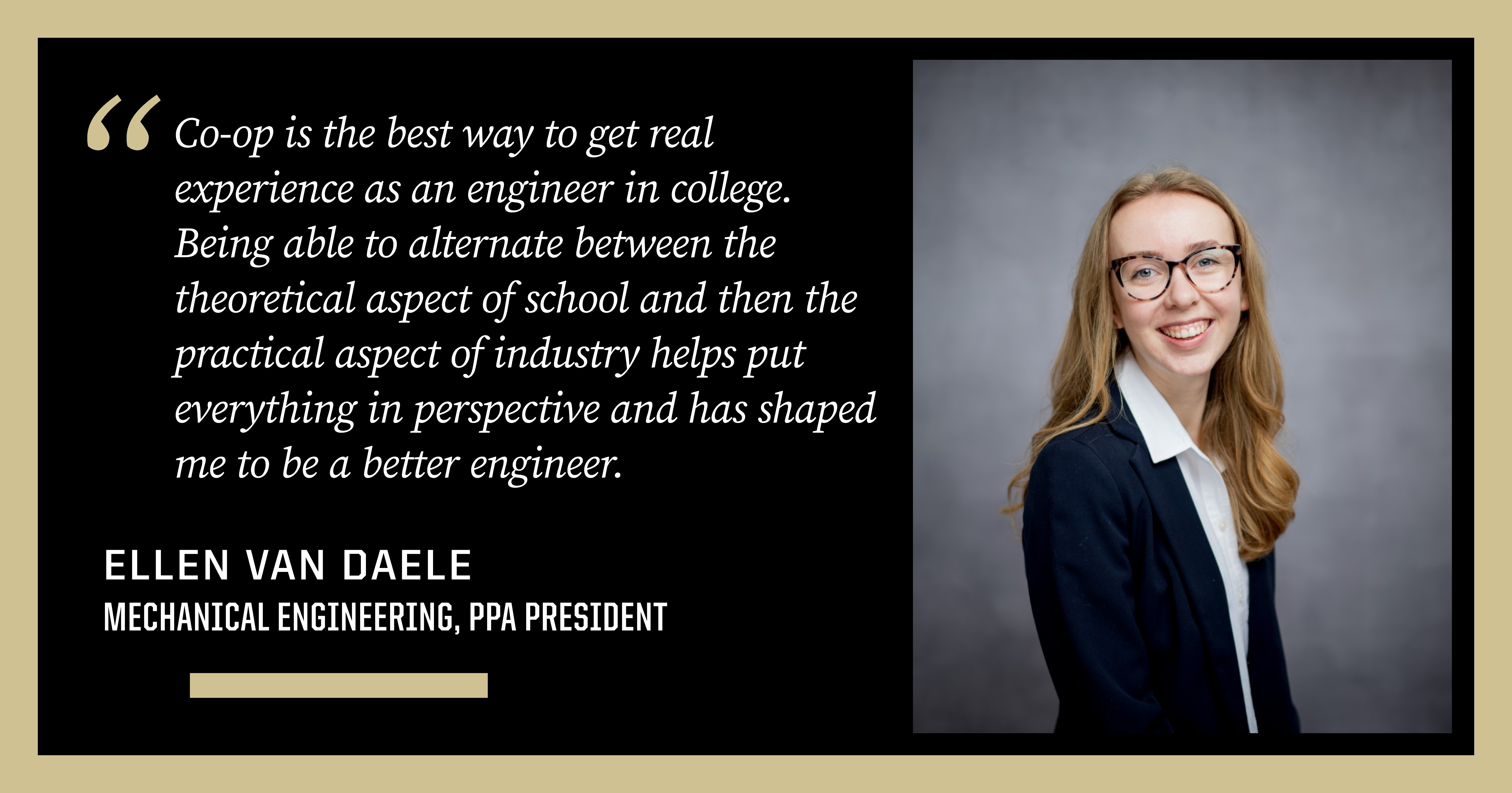 PPA Student Spotlight: Ellen Van Daele - Office of Professional ...
